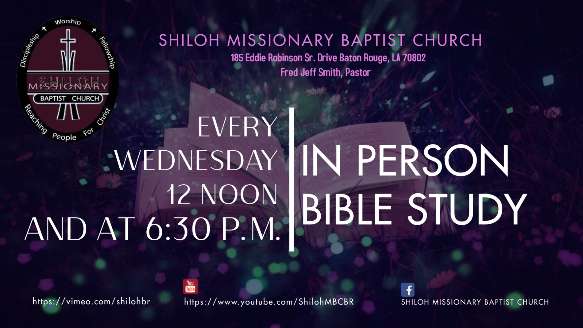 Events from April 15, 2019 – December 31, 2019 – Shiloh