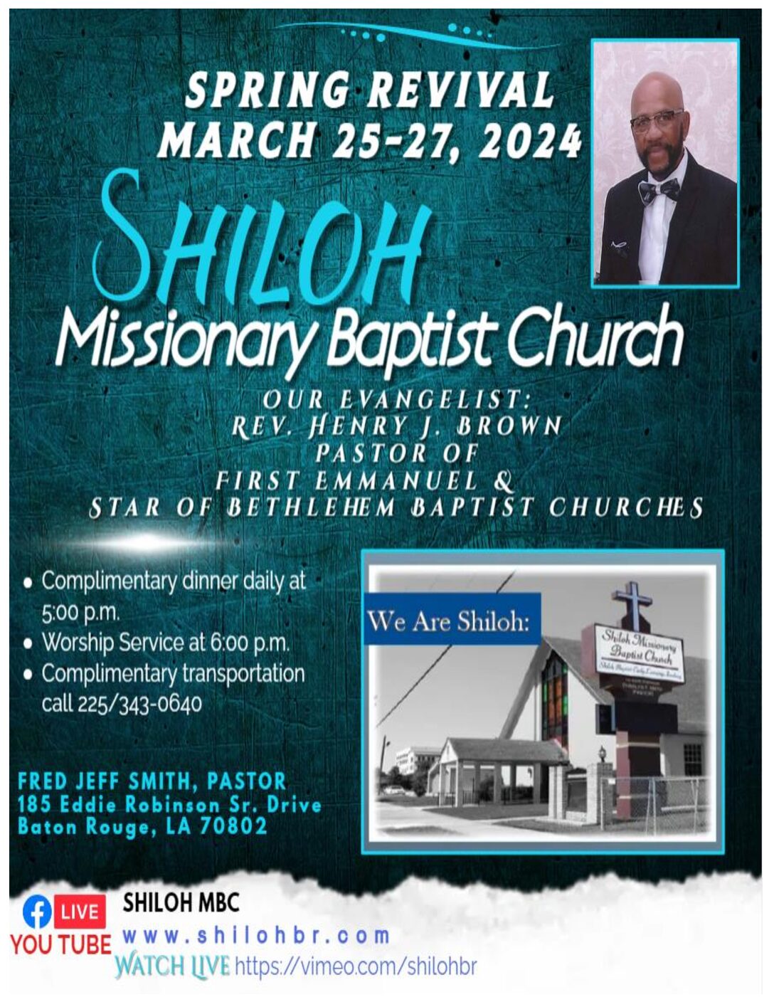 Shiloh Missionary Baptist Church | Baton Rouge, LA